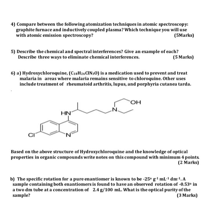 Solved 4) Compare between the following atomization | Chegg.com
