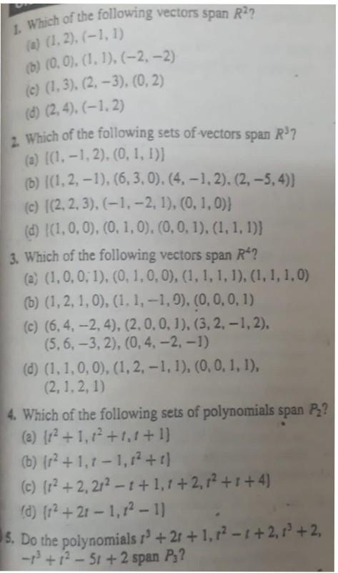 Solved Solve all parts of Q1 , Q2 , Q3 , Q4 and Q5 | Chegg.com Solved Solve all parts of Q1 , Q2 , Q3 , Q4 and Q5 | Chegg.com