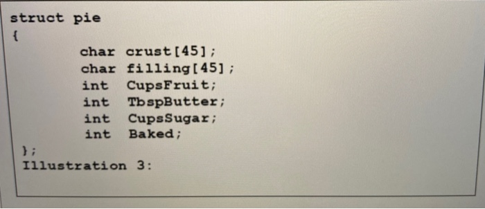 Solved Using Illustration 3, how would a pointer called | Chegg.com
