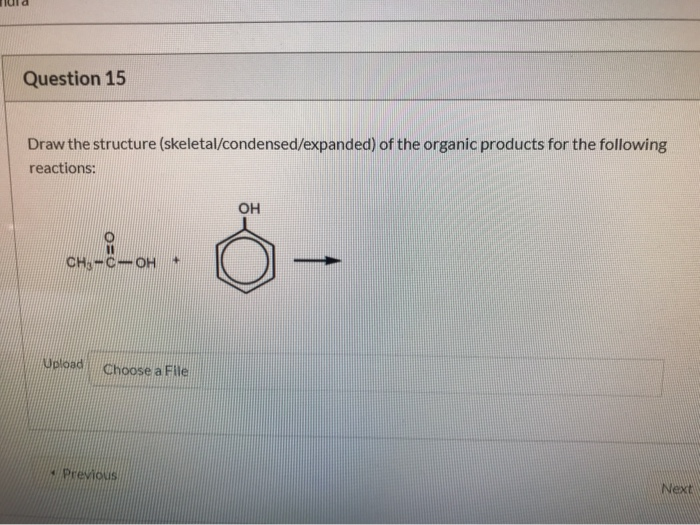 Solved Question 15 Draw the structure | Chegg.com