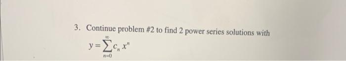 Solved 1. Rewrite the following power series expression with | Chegg.com