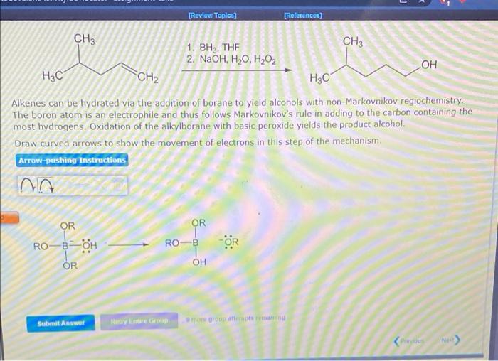 [Solved]: all three please CH3 1. BH3, THE CH 2. NaOH, H2O,