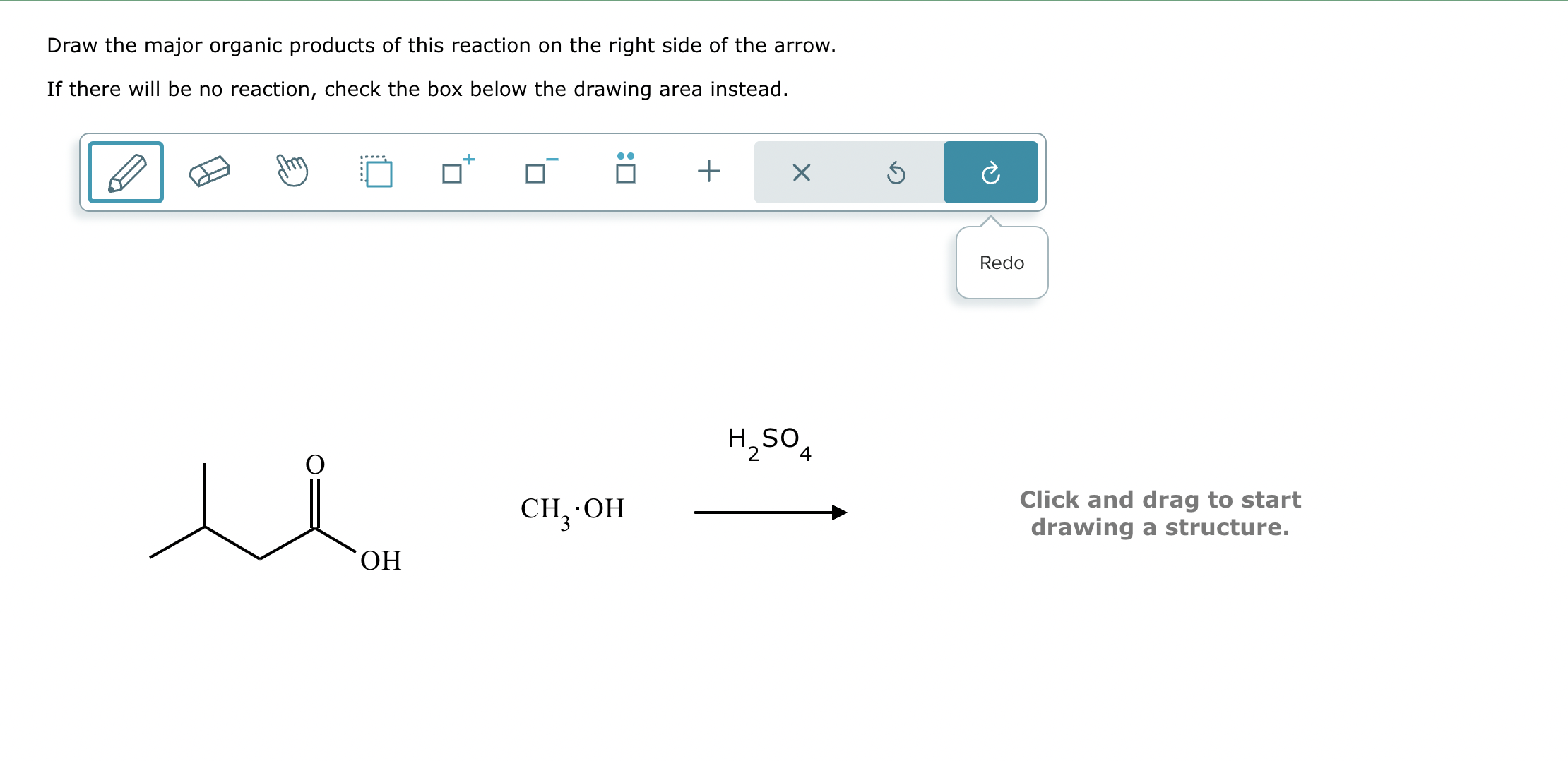 Solved Draw the major organic products of this reaction on | Chegg.com