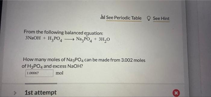 Solved Il See Periodic Table See Hint From the following | Chegg.com
