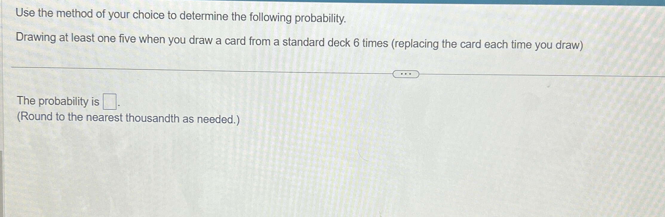 Solved Use the method of your choice to determine the | Chegg.com