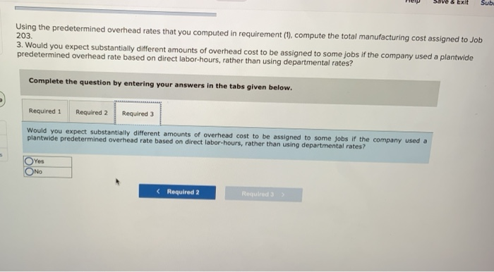 Solved 1. Compute the predetermined overhead rate for each | Chegg.com