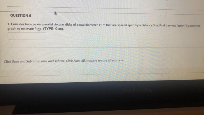 Solved QUESTION 6 1. Consider two coaxial parallel circular | Chegg.com