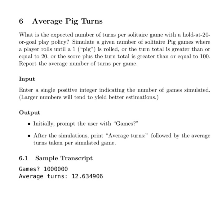 Solved In this assignment, we will be implementing a dice | Chegg.com