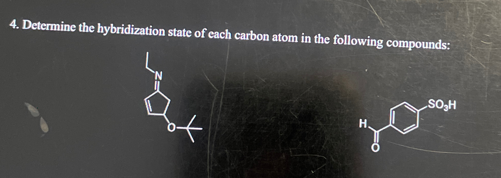 Solved Determine The Hybridization State Of Each Carbon Atom