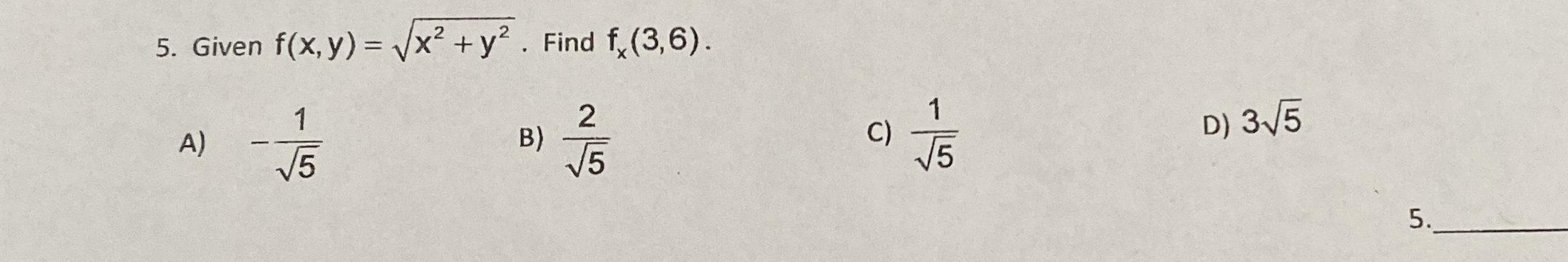Solved Given f(x,y)=x2+y22. ﻿Find | Chegg.com