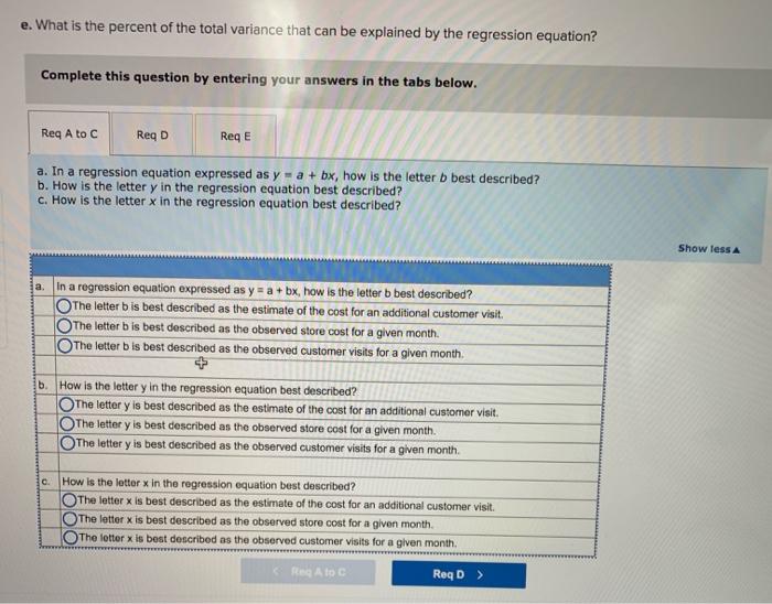 Solved Problem 5-64 (Algo) Interpretation of Regression | Chegg.com