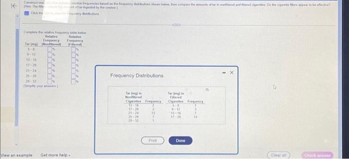 Solved K Construct one table that includes relative | Chegg.com