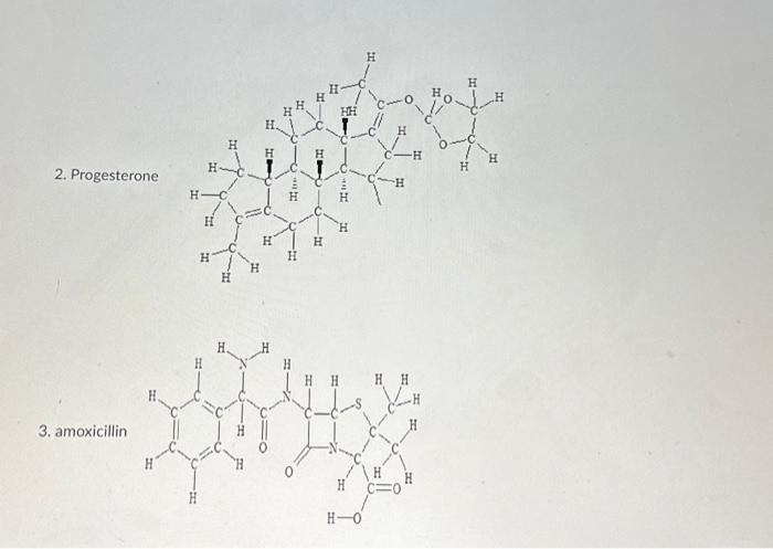 Solved 1. Draw the bond line structure. 2. List the complete | Chegg.com