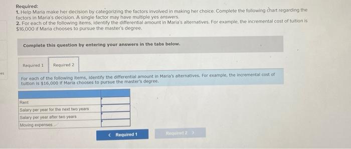 Solved E7-4 (Static) Identifying Relevant Costs and | Chegg.com
