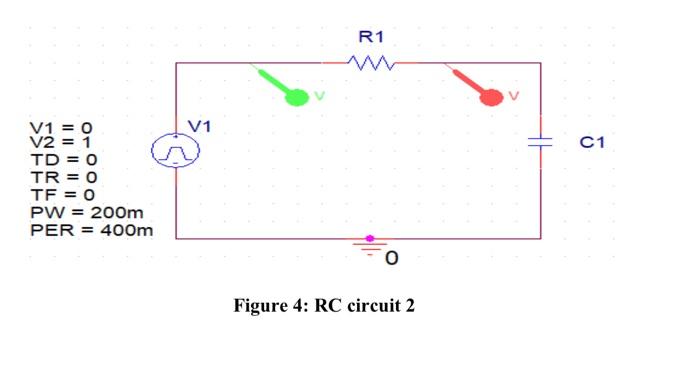 Solved Figure 1 Rc Circuit 1figure 4 Rc Circuit 2part 1