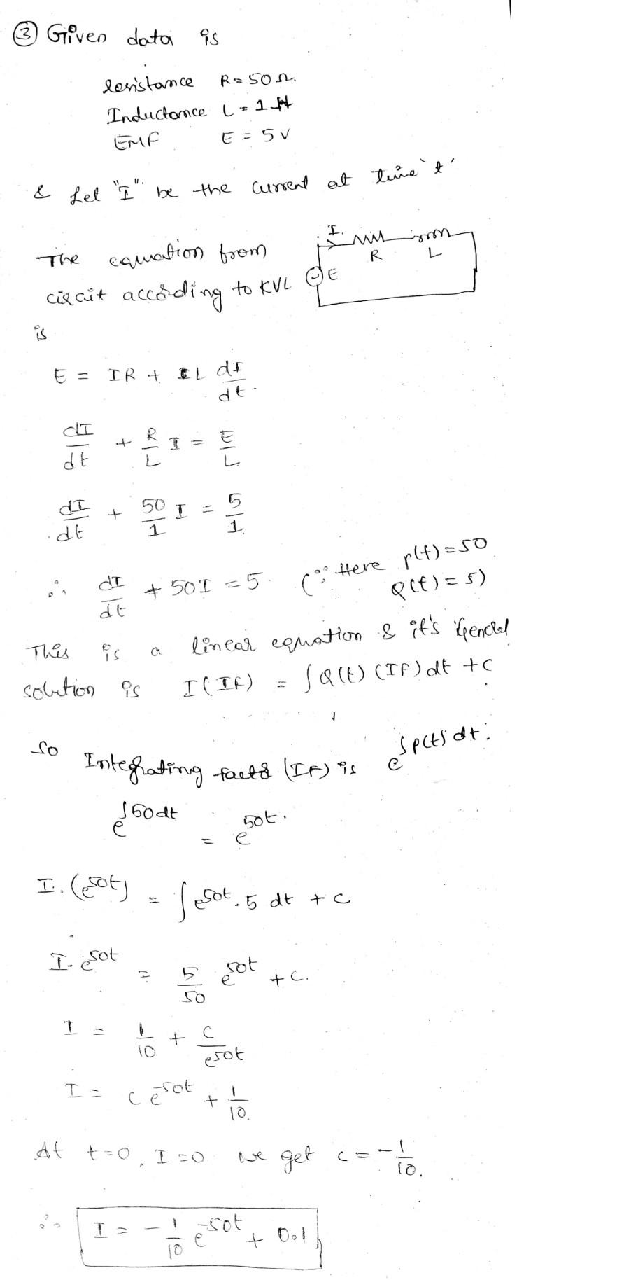 Solved For the parabolic train in the previous problem #3, | Chegg.com