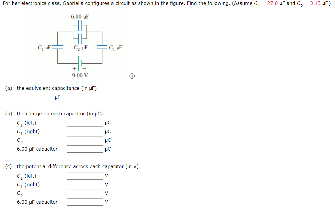 Solved For her electronics class, Gabriella configures a | Chegg.com