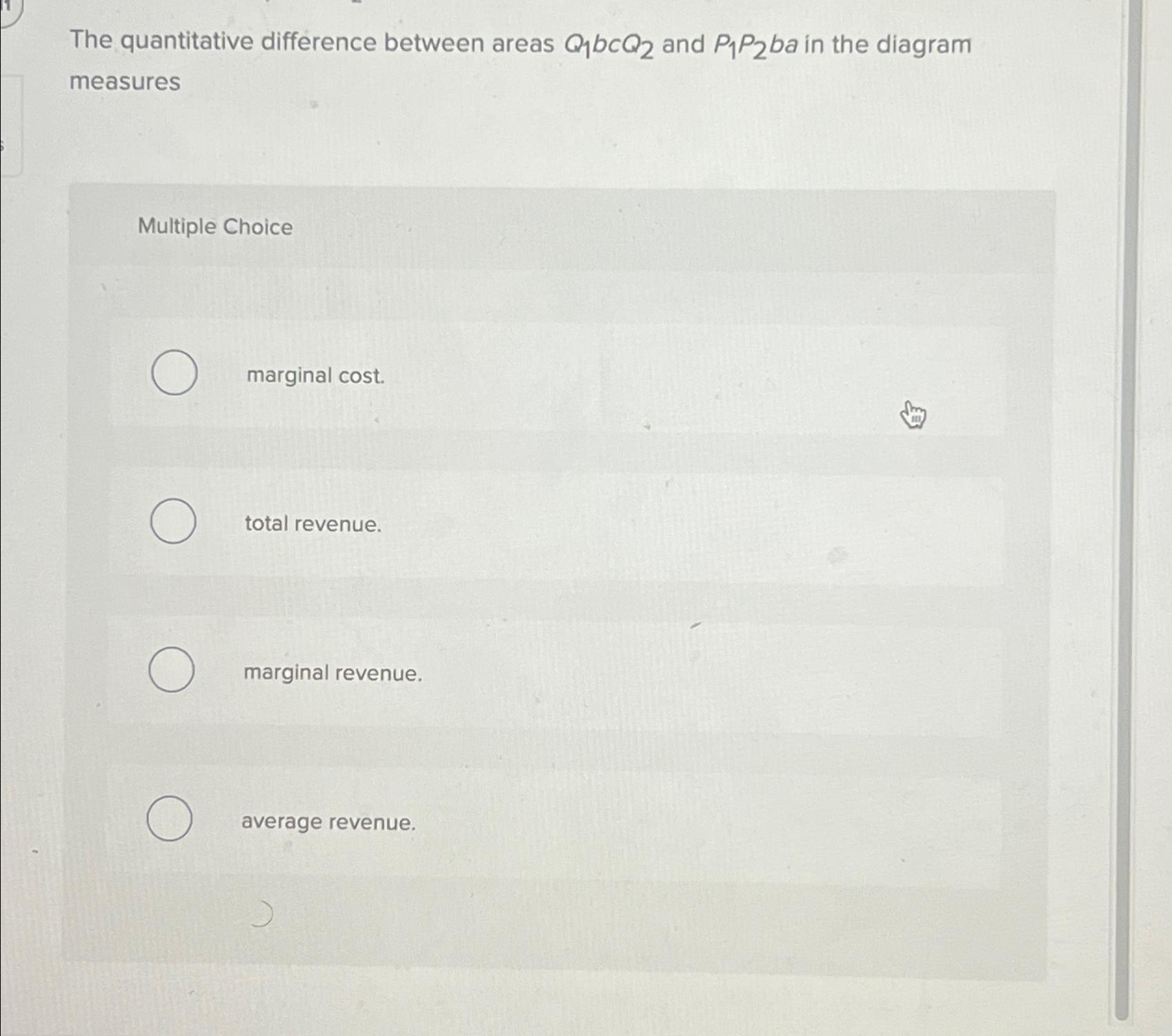 Solved The quantitative difference between areas Q1bcQ2 ﻿and | Chegg.com