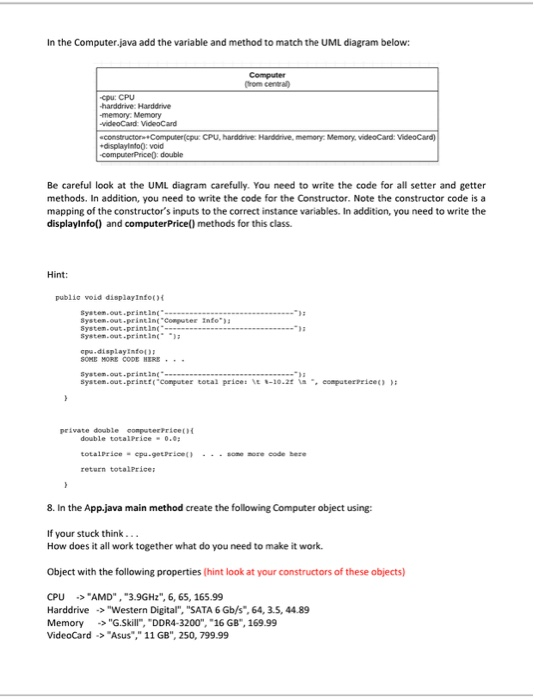 Solved This is done using a software called NetBeans for my | Chegg.com
