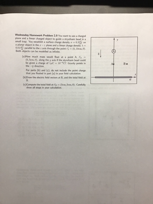 Solved Wednesday Homework Problem 2.9 You want to use a | Chegg.com