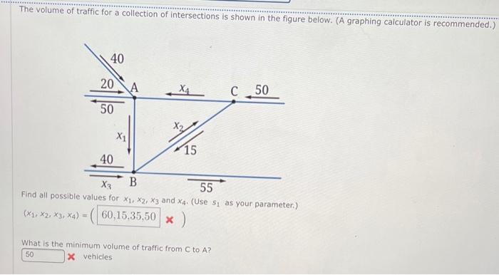 Solved The volume of traffic for a collection of | Chegg.com