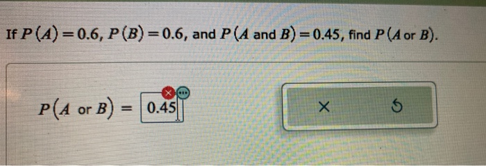 Solved If If P(BC)= 0.5, find P(B). P(B) = If P(A)=0.6, | Chegg.com