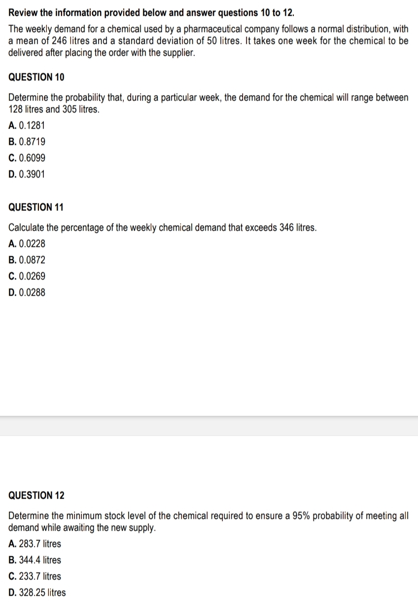 Solved Review the information provided below and answer | Chegg.com