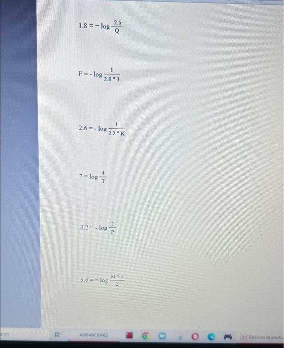 Solved Utilizando las propiedades de los logaritmos y | Chegg.com