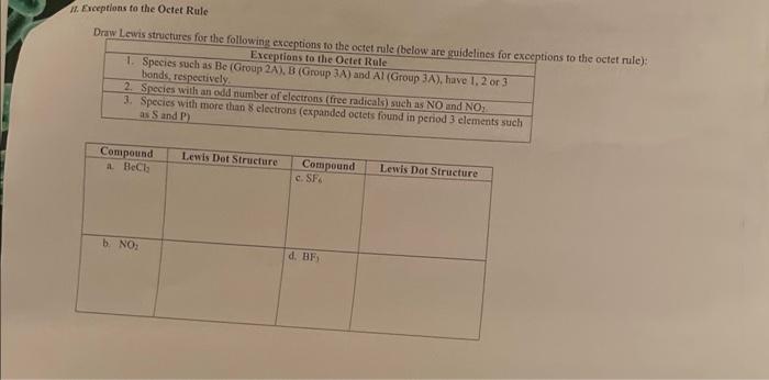 Solved Draw Levis structures for the followine exisantium... | Chegg.com