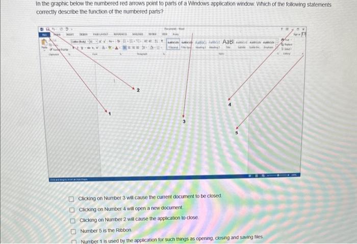 Solved In the graphic below the numbered red arrows point to | Chegg.com