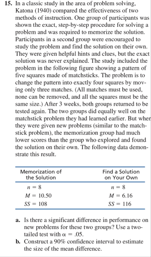Solved In a classic study in the area of problem solving, | Chegg.com