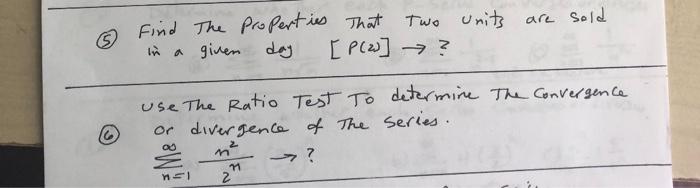 Solved (5) Find The properties in a given doy [P(2)]→ ? Use | Chegg.com