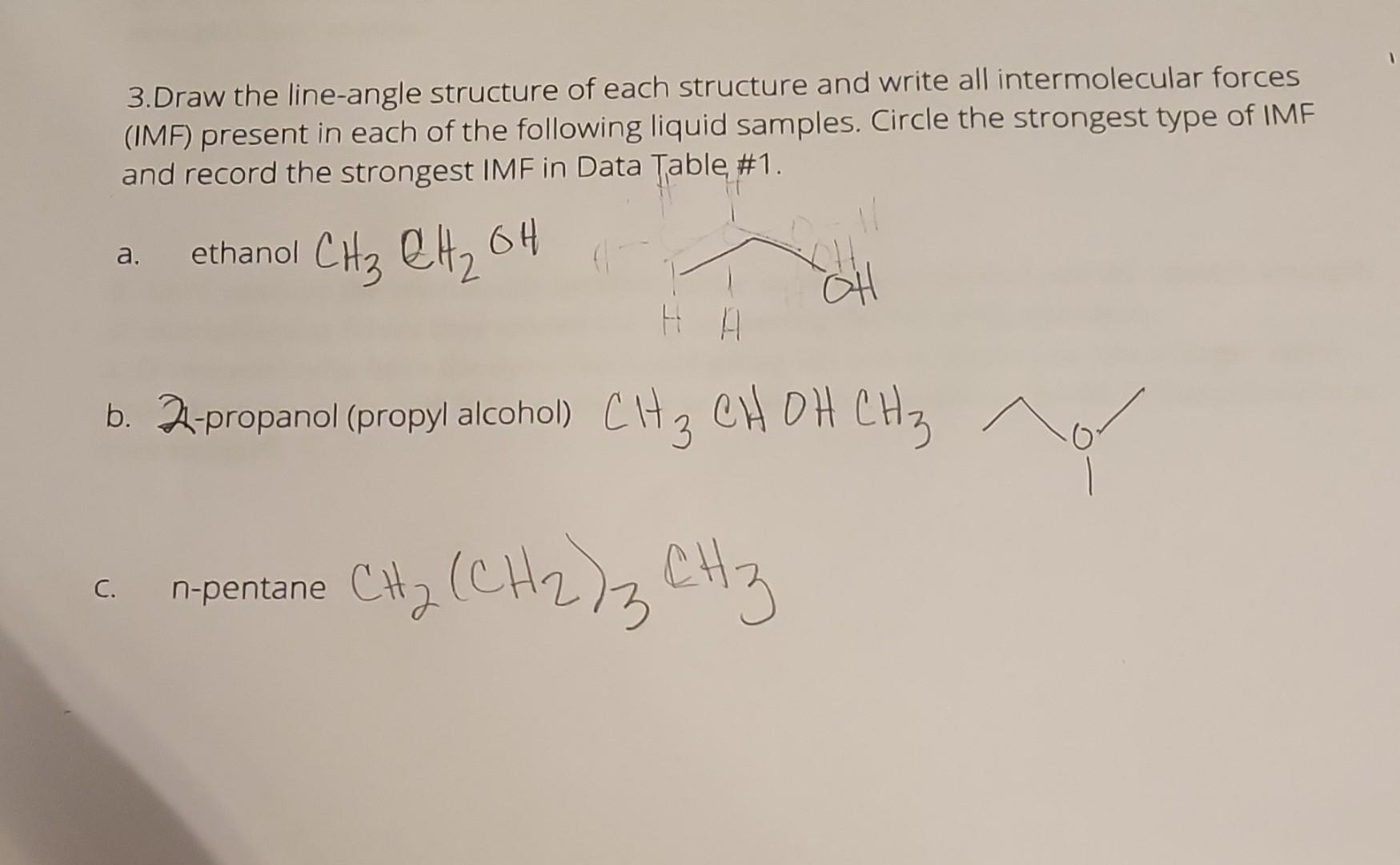 Solved 3.Draw the line-angle structure of each structure and | Chegg.com