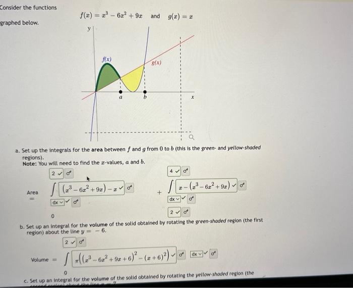 Solved d. Set up an integral for the are length of f(x) from | Chegg.com