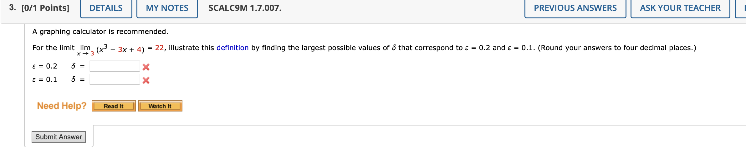 Solved A graphing calculator is recommended.For the limit | Chegg.com