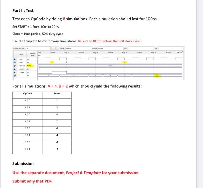 Solved Part II - State Generator State Diagram for the State | Chegg.com