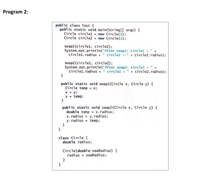 Solved Part 2. Predict, illustrate and show the output of | Chegg.com