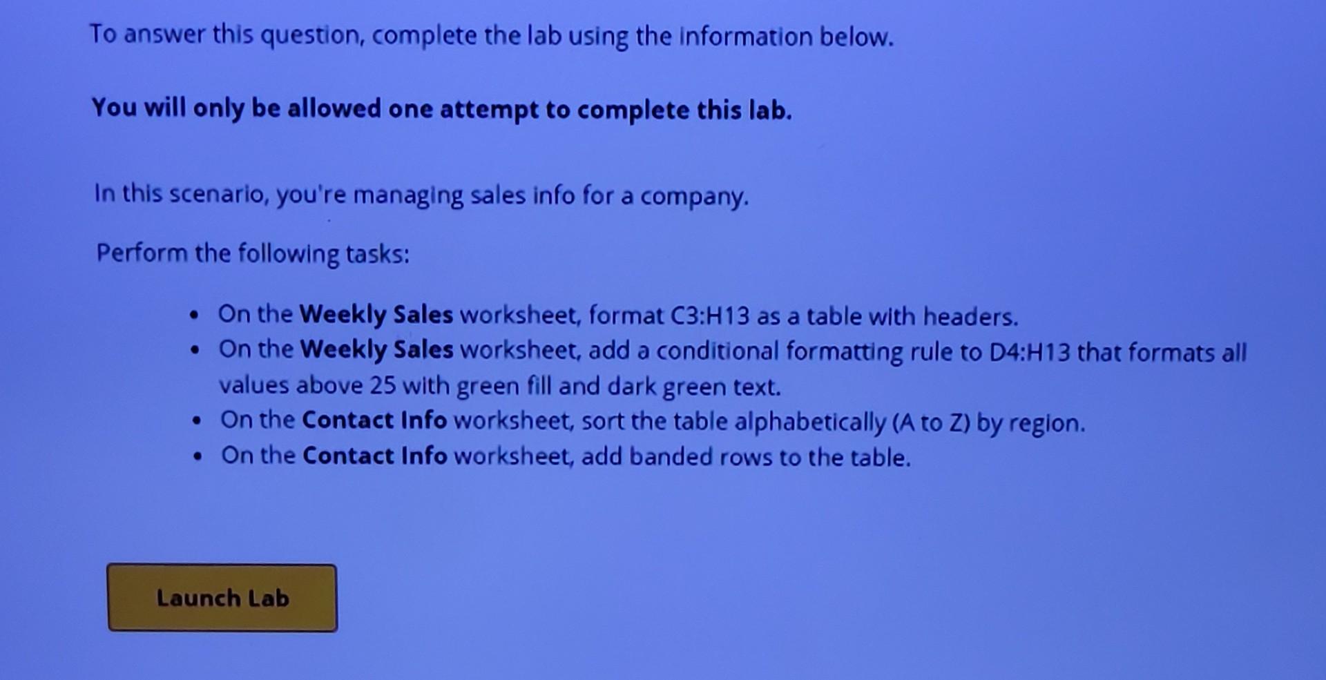 Solved To answer this question, complete the lab using the | Chegg.com