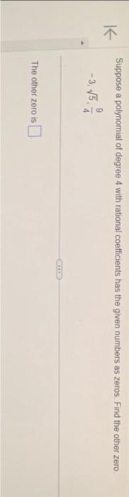 Solved Determine whether the statement is true or false. If | Chegg.com