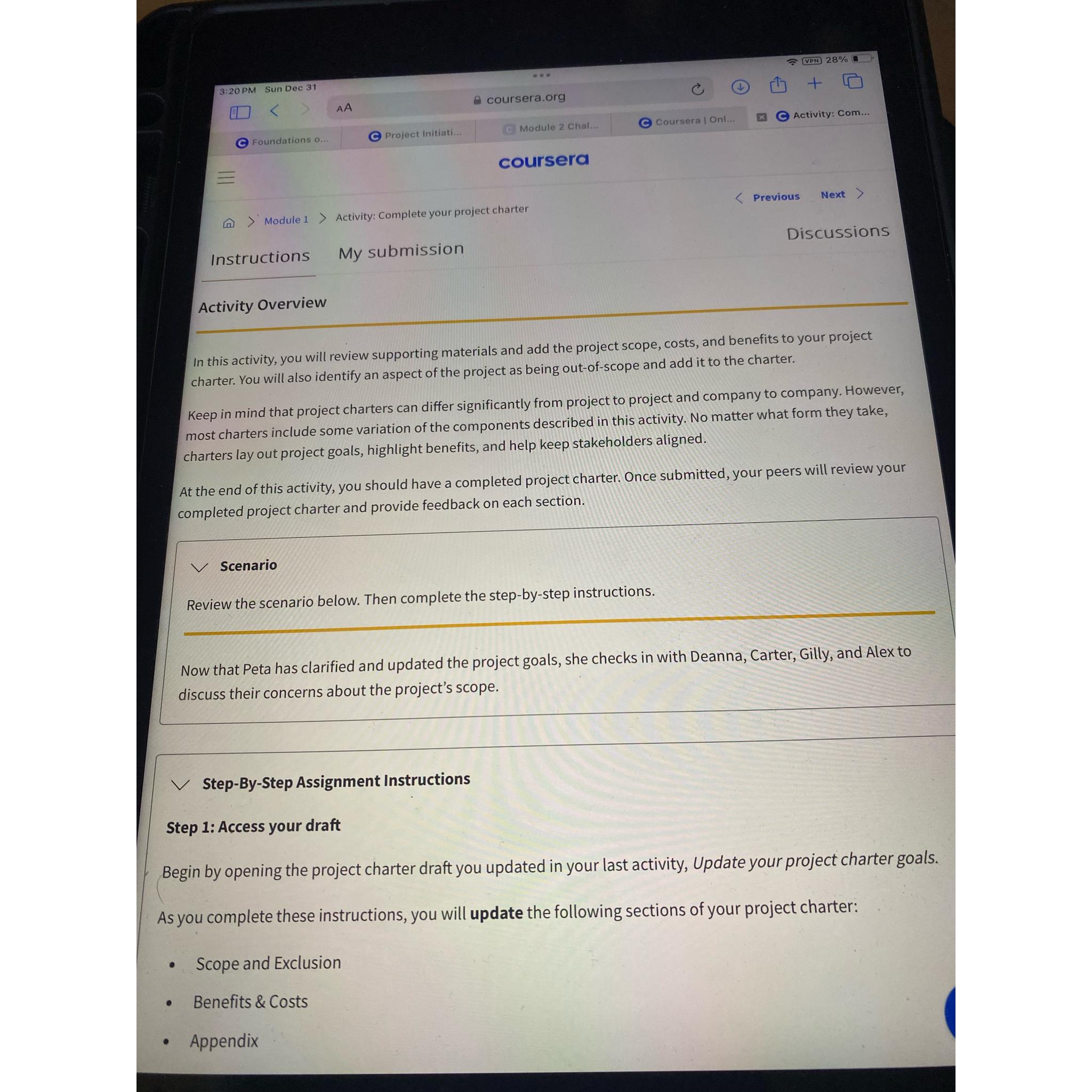 Solved Foundations oProject | Chegg.com