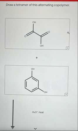 Solved Draw a tetramer of this alternating copolymer. ﻿ | Chegg.com