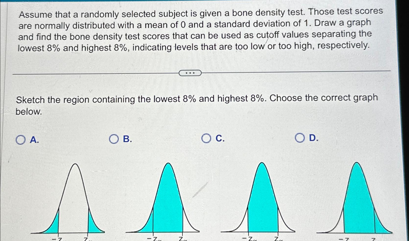 Solved Assume that a randomly selected subject is given a | Chegg.com