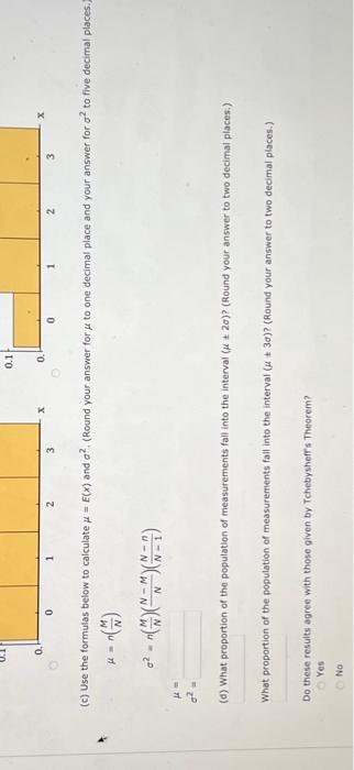 et X be a hypergeometric random variable with | Chegg.com