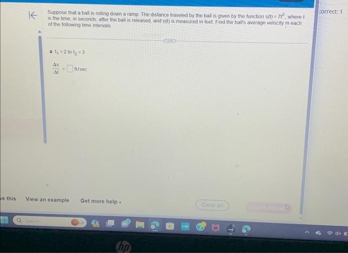 Solved Suppose that a ball is rolling down a ramp. The | Chegg.com