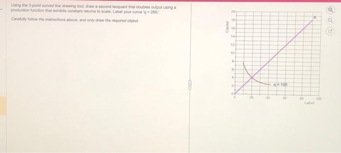 Solved Uting tos 3-point curved line drawing fool draw a | Chegg.com