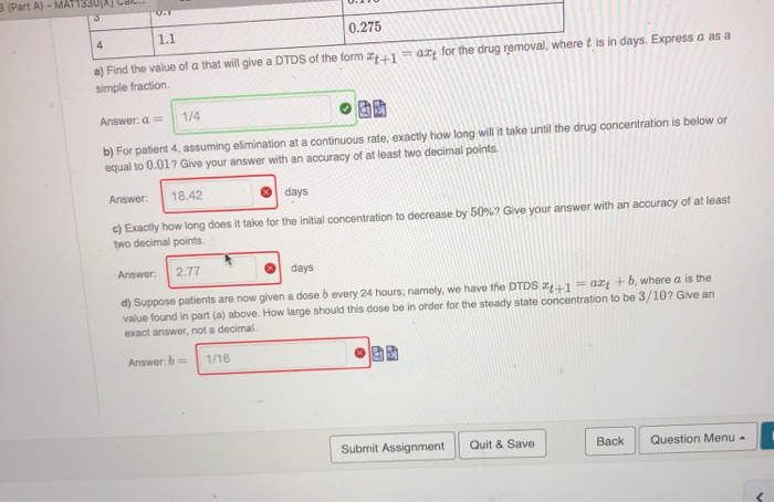 Solved Assignmen (Part A) est do and submit your assignments | Chegg.com
