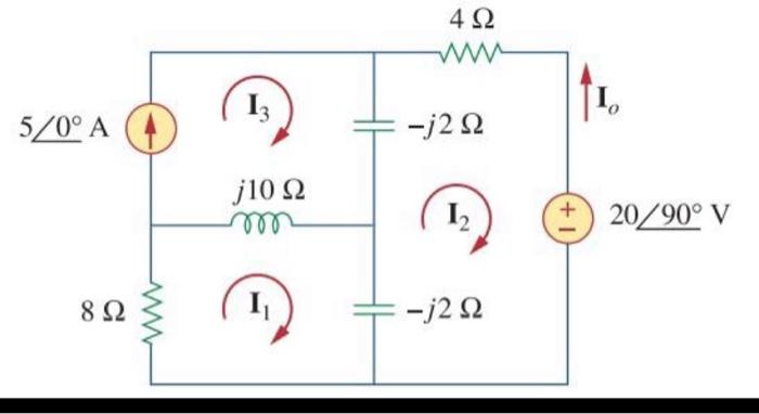 Solved Determine current IO in the circuit of Figure. (1) | Chegg.com
