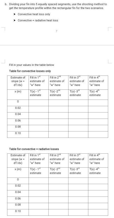 Problem 3: Numerical Methods (Shooting Method) In | Chegg.com