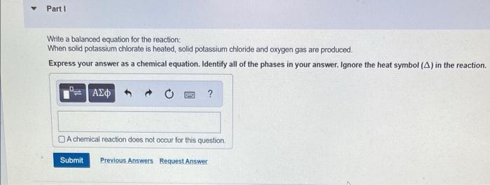 Solved Write the correct formulas for the reactants for the | Chegg.com