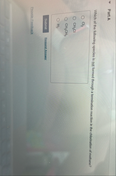 Solved Part AWhich of the following species is not formed | Chegg.com